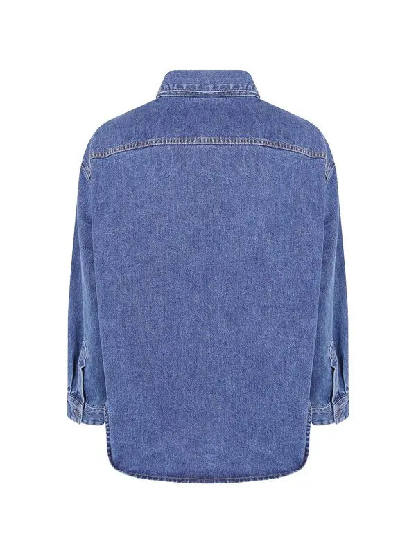 Emporio Armani Denim Cotton Shirt