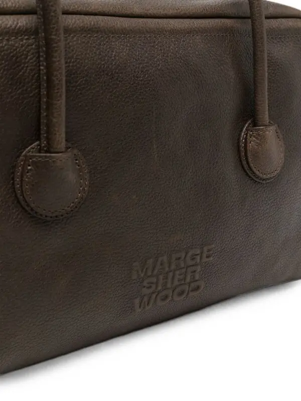 MARGESHERWOOD Leather Boston Bag