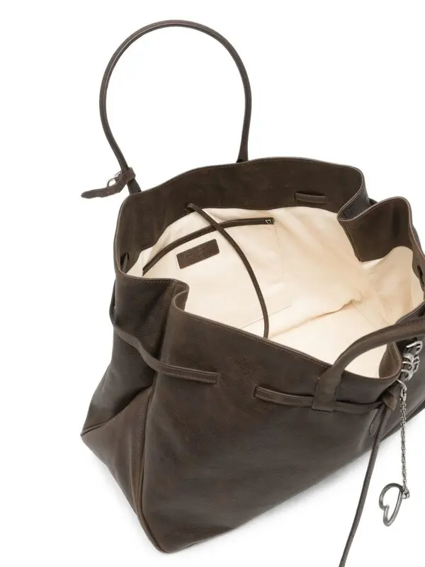 MARGESHERWOOD Grandma Leather Tote Bag