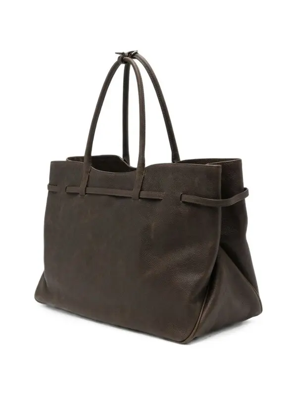 MARGESHERWOOD Grandma Leather Tote Bag