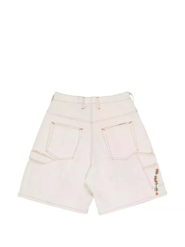 STORY MFG. Lush Carpenter Embroidered Shorts