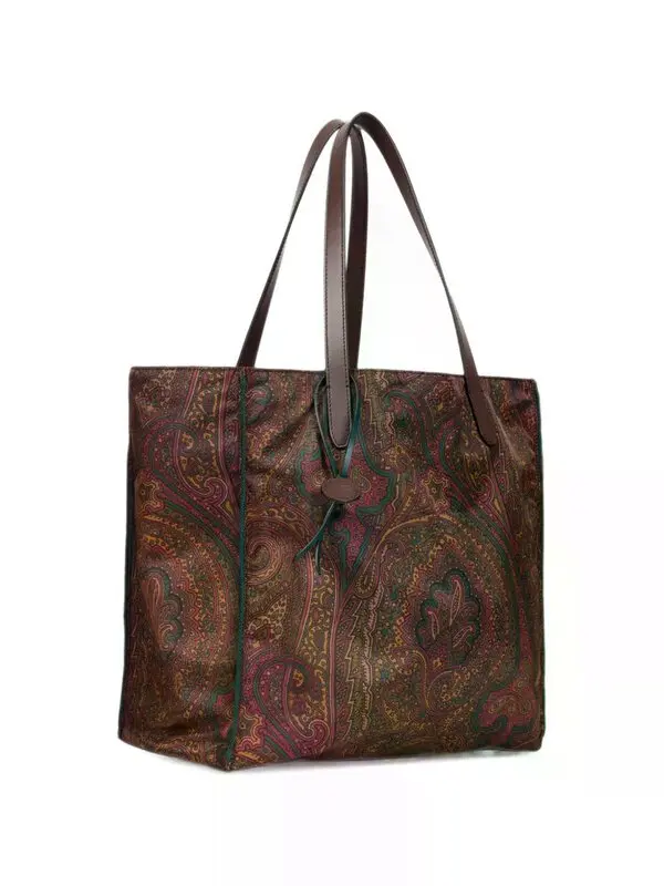 Etro Unfold Me Tote Bag With Arnica Birkenstock Motif