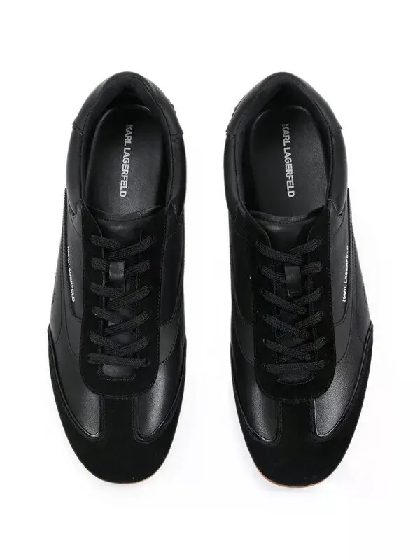 Karl Lagerfeld Panelled Leather Sneakers