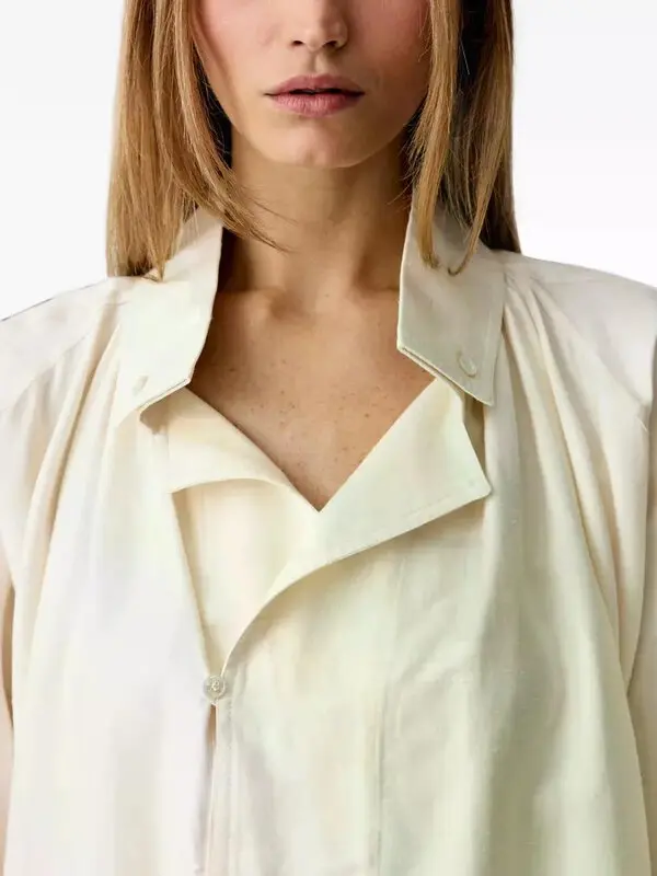 Kenzo Belted Layered-detail Mini Dress