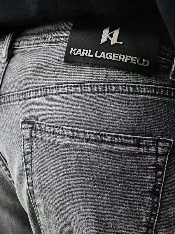 Karl Lagerfeld Logo-patch Jeans