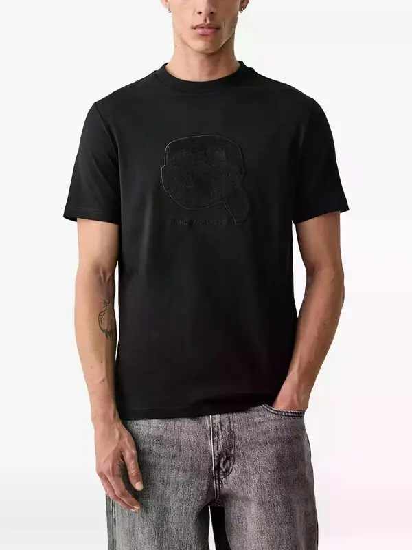 Karl Lagerfeld Ikonik-patch T-shirt