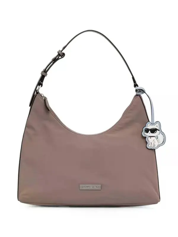 Karl Lagerfeld Choupette-charm Logo-plaque Shoulder Bag