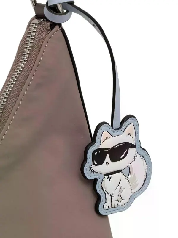 Karl Lagerfeld Choupette-charm Logo-plaque Shoulder Bag
