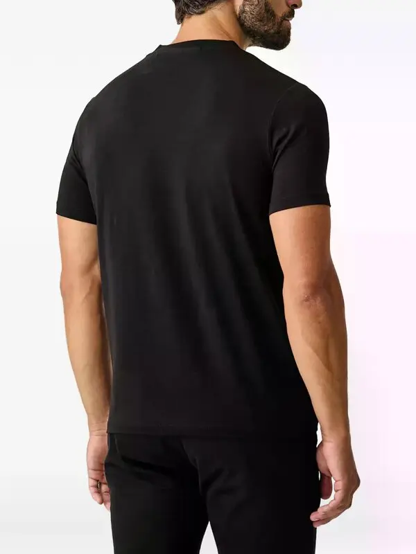 Karl Lagerfeld Logo-plaque Chest-pocket T-shirt