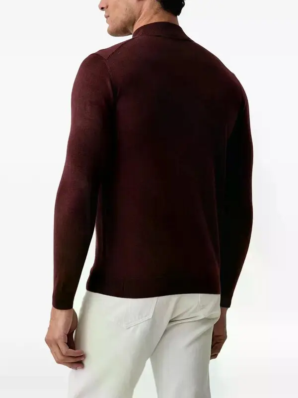 Karl Lagerfeld High-neck Rib-trimmed Sweater