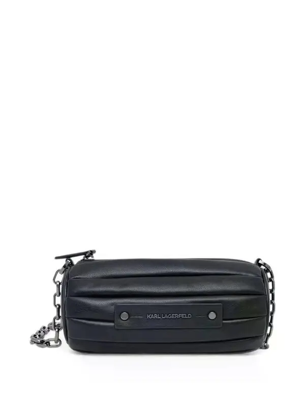 Karl Lagerfeld Quilted Leather Shoulder Bag