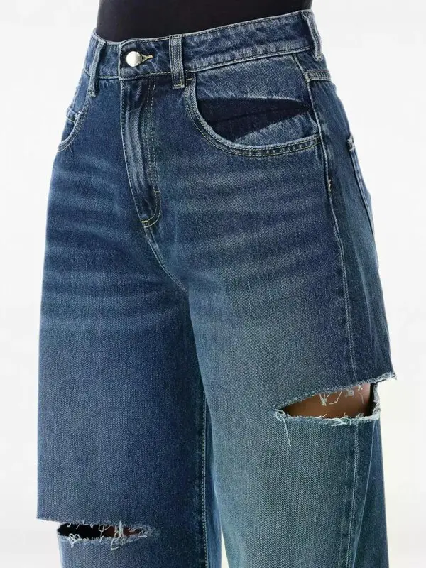 ICON DENIM LOS ANGELES Poppy Distressed Jeans
