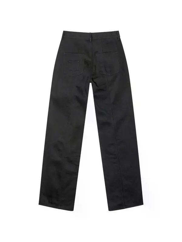 Cecilie Bahnsen Floral-button Straight Trousers