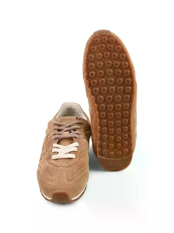 Karl Lagerfeld Logo-patch Suede Sneakers