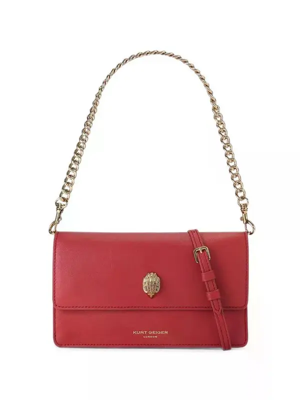 Kurt Geiger Shoreditch Soft Small Crossbody Bag - Red