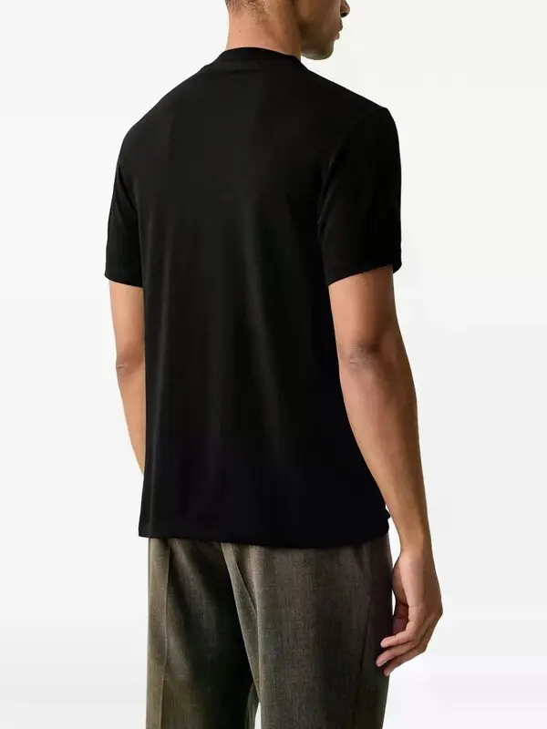 Karl Lagerfeld Logo-embroidered Short-sleeve T-shirt