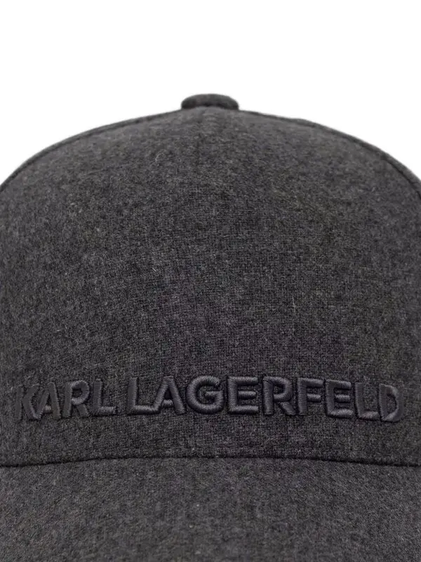 Karl Lagerfeld Embroidered-logo Baseball Cap