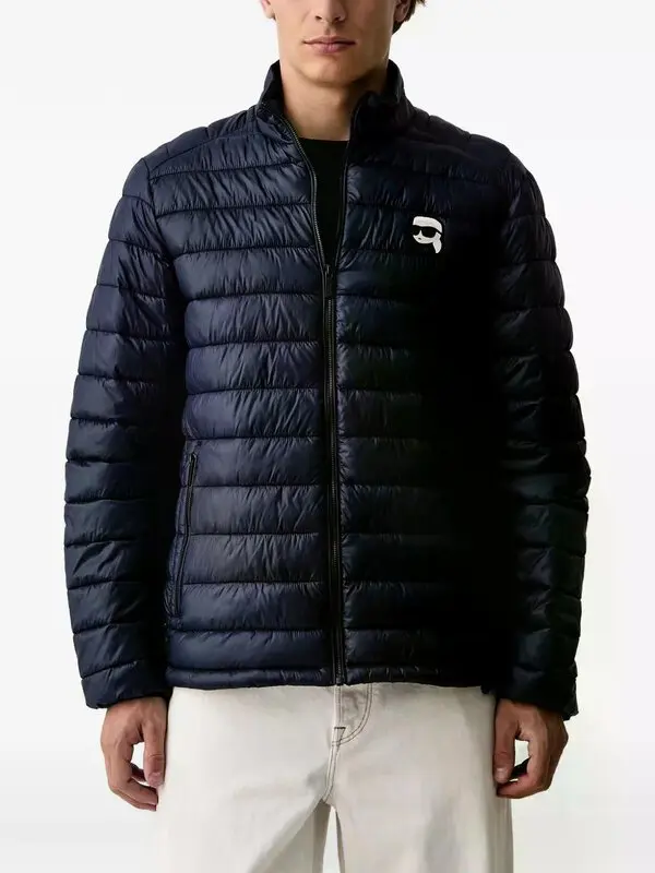 Karl Lagerfeld Logo-patch Quilted Jacket