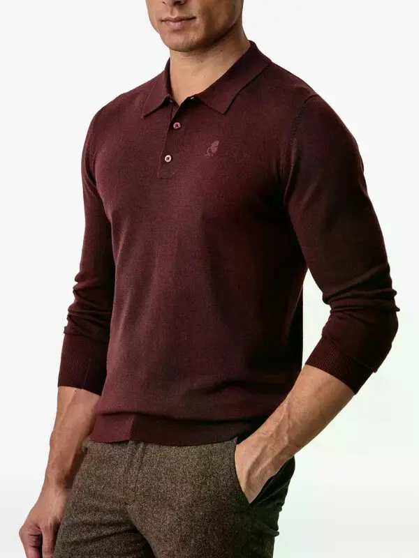 Karl Lagerfeld Logo-embroidered Polo Shirt