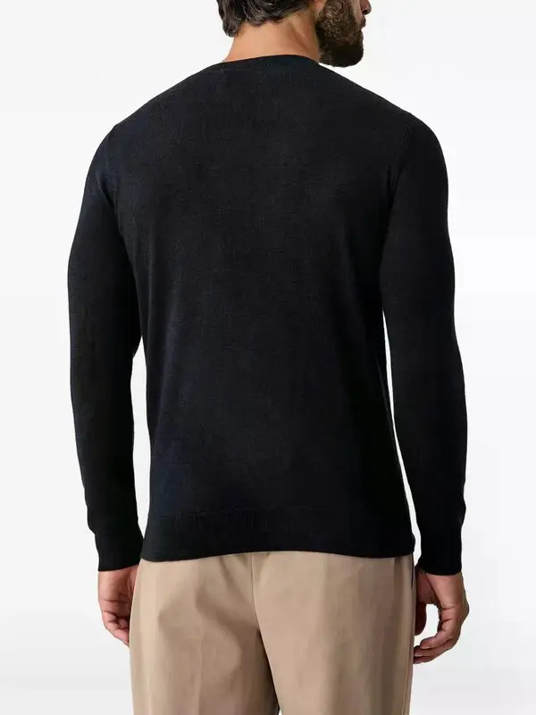 Karl Lagerfeld Monogram-jacquard Sweater