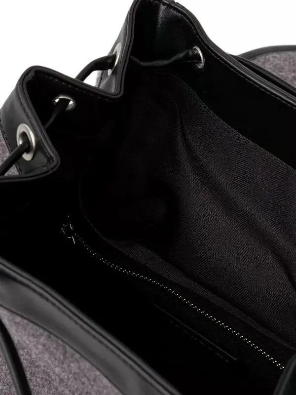 Karl Lagerfeld Logo-patch Buckle-fastening Backpack