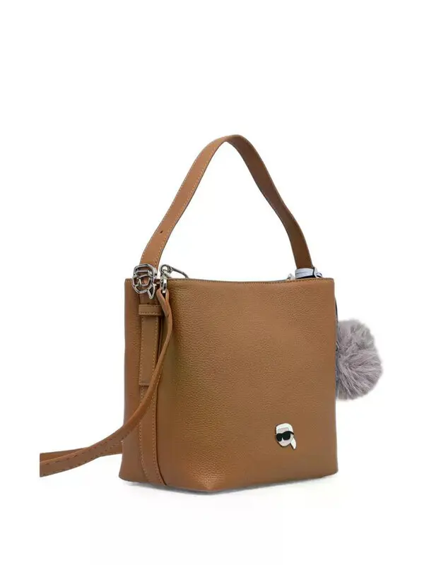 Karl Lagerfeld Logo-plaque Charm-detail Tote Bag