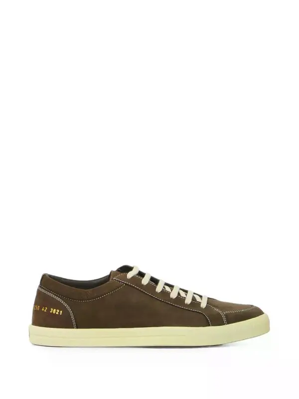 COMMON PROJECTS Premium Skate Nubuck-leather Sneakers - Brown