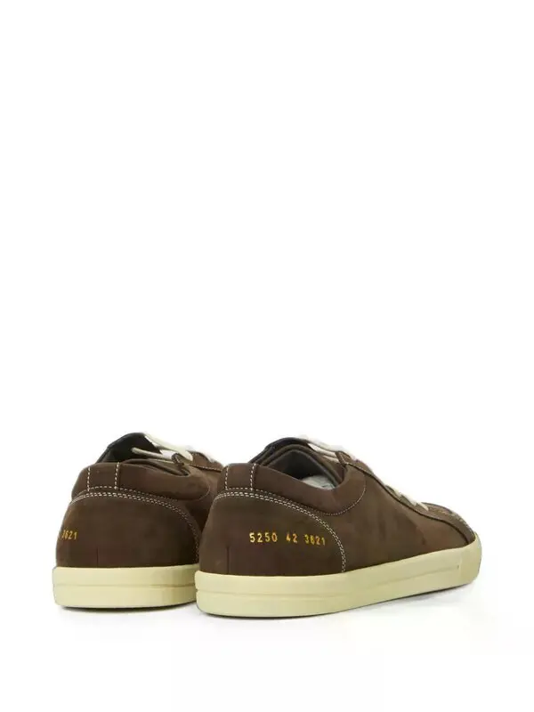 COMMON PROJECTS Premium Skate Nubuck-leather Sneakers - Brown