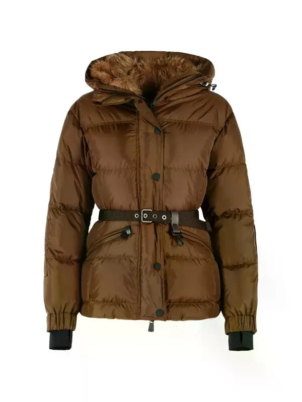 Moncler Belted Hooded Jacket