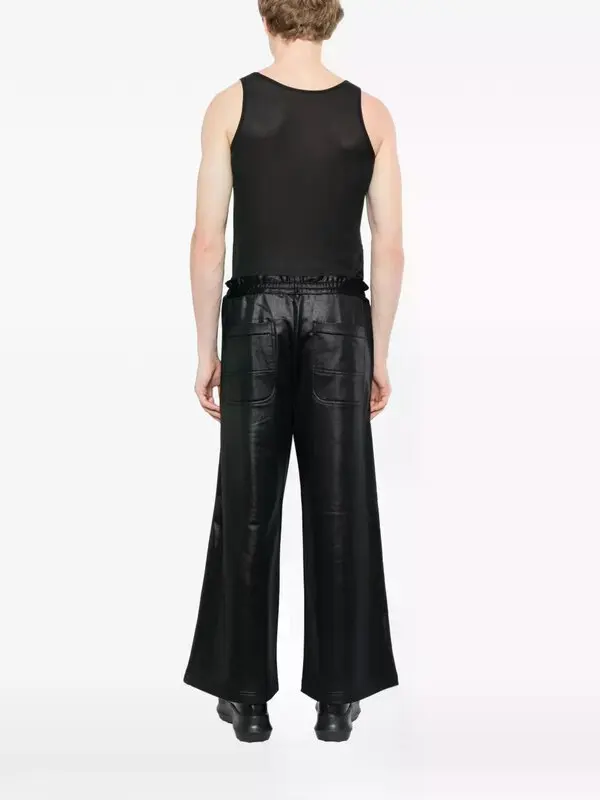 Comme Des Garçons Back Gloss Finish Pants