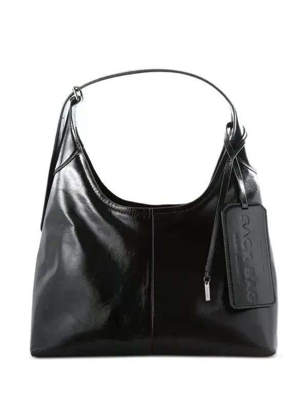 Marc Jacobs Belted Sack Bag In Crinkle Leather