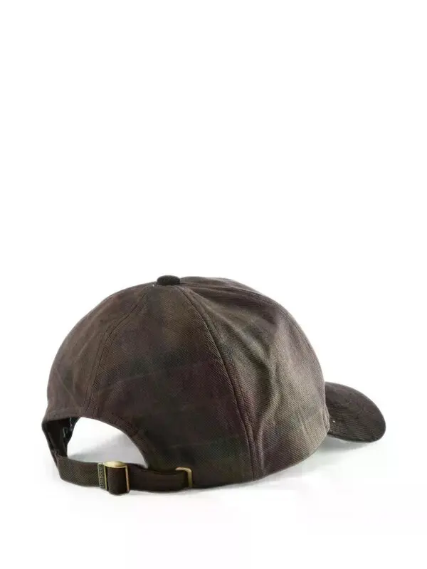 Barbour Tartan Corduroy-brim Cap