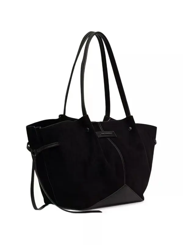 Karl Lagerfeld Logo-plaque Panelled Tote Bag