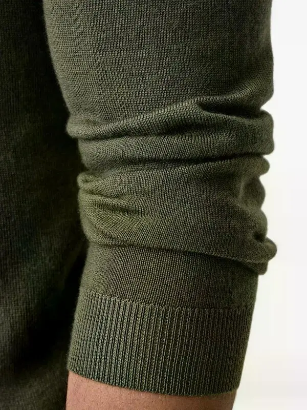 Karl Lagerfeld Logo-detail Mock-neck Sweater