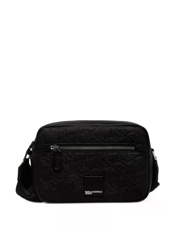 Karl Lagerfeld Monogram-embossed Belt Bag