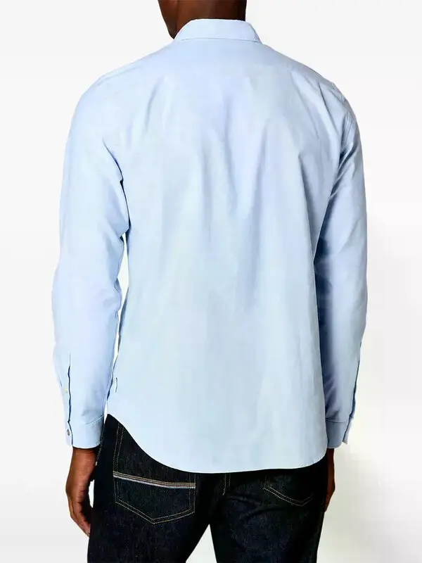 Paul Smith Tailored-fit Sky Organic-cotton Multicolour Button Oxford Shirt