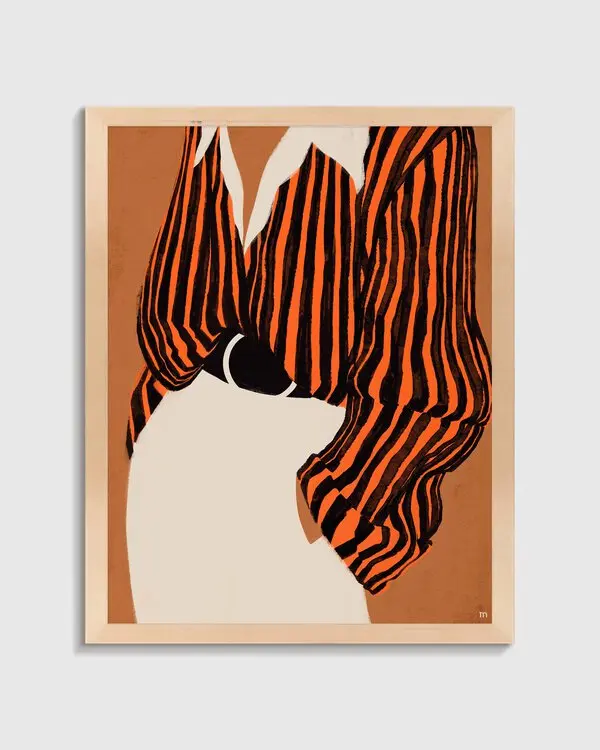 Quince Chic Shirt Marco Marella, Wood Frame - Maple