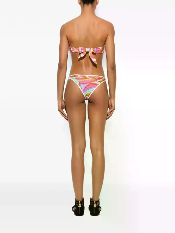 Emilio Pucci Iride-print Bikini Bottom