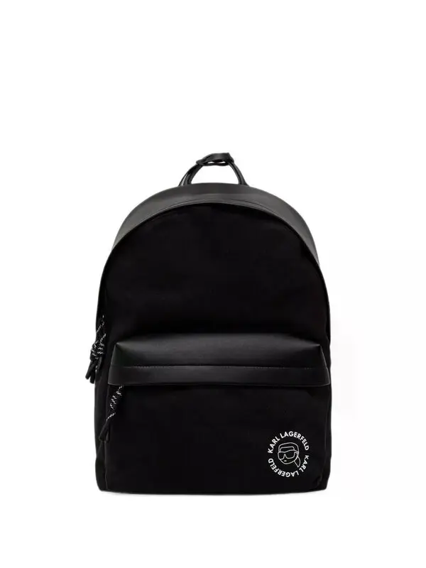 Karl Lagerfeld Logo-print Panelled Backpack