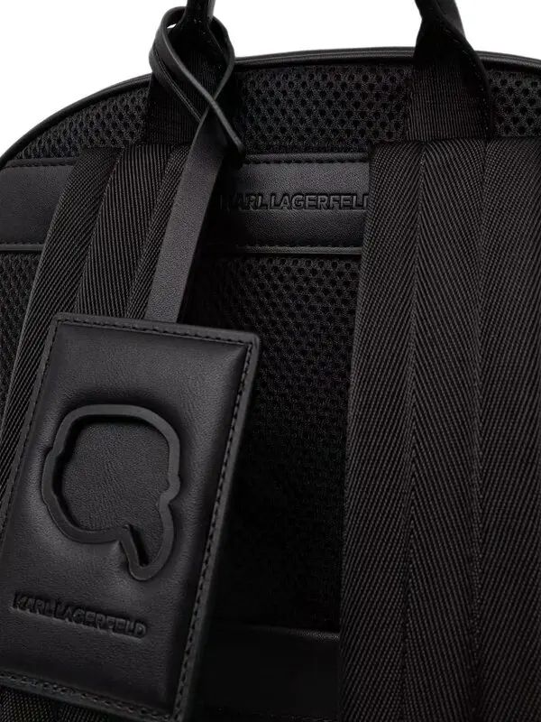 Karl Lagerfeld Logo-print Panelled Backpack