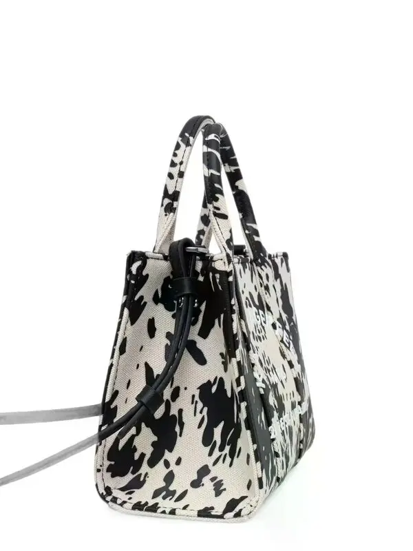 Karl Lagerfeld Animal-print Logo-print Tote Bag