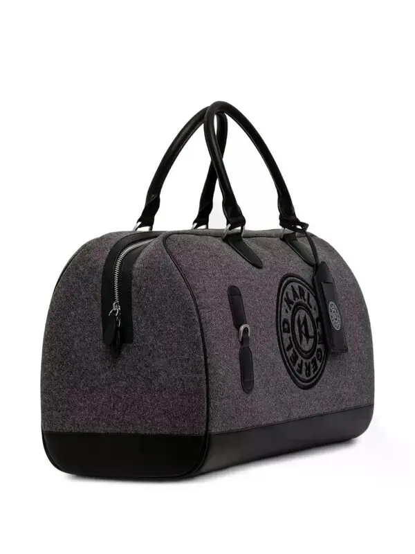Karl Lagerfeld Logo-patch Holdall - Grey