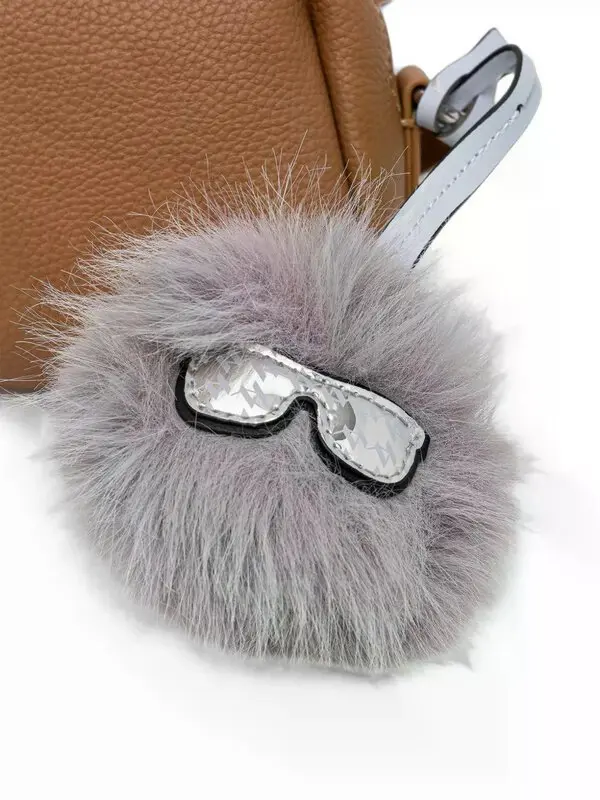 Karl Lagerfeld Pompom-detail Shoulder Bag