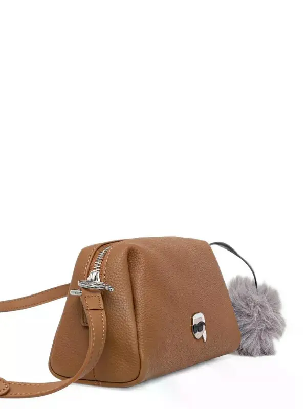 Karl Lagerfeld Pompom-detail Shoulder Bag