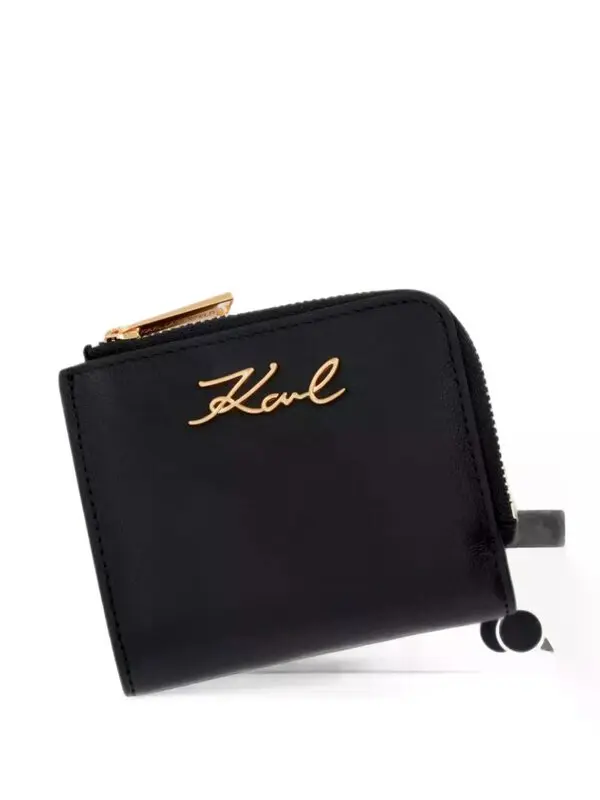 Karl Lagerfeld Karl Signature Logo-plaque Wallet
