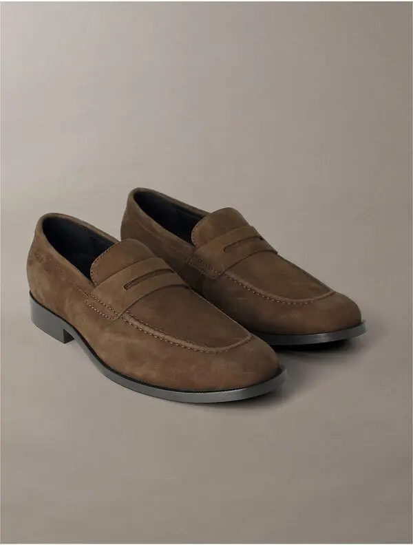 Calvin Klein Gerne Dress Loafer - Brown