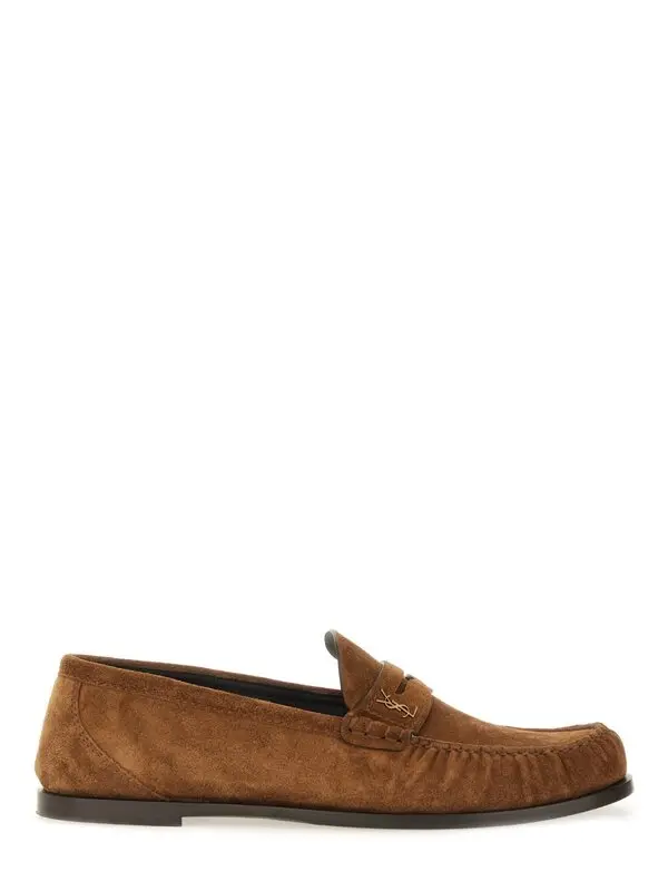 Saint Laurent Laurant Mocassino Loafer With 0.5 Cm Heel