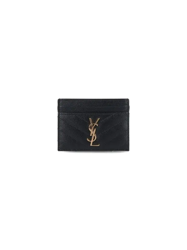 Saint Laurent Calf Leather Wallet