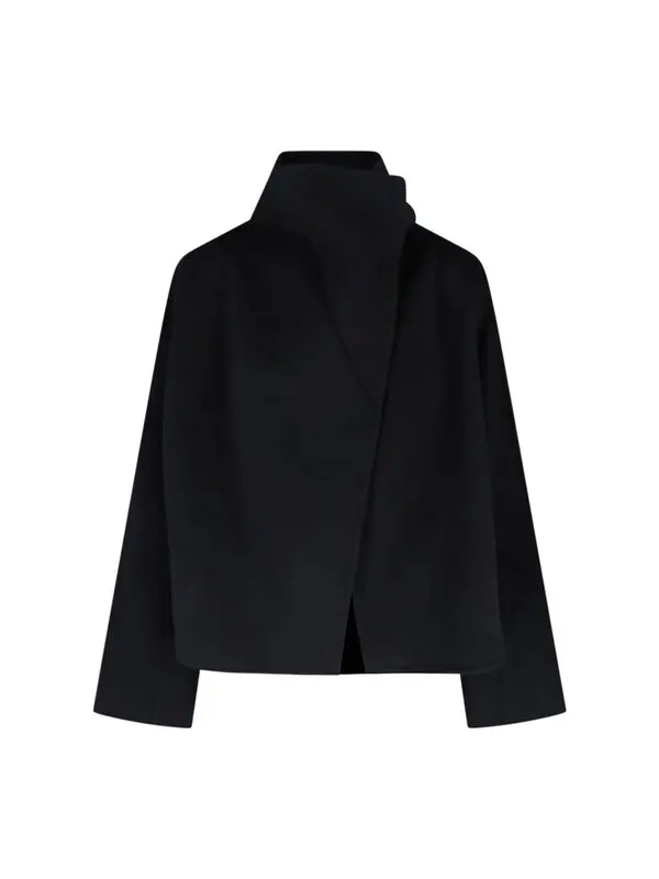 ALMADA Asymmetrical Stand Collar Jacket