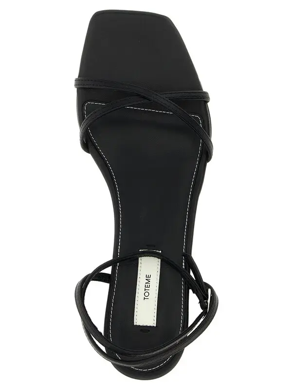 TOTEME Letaher Crossover' Sandals
